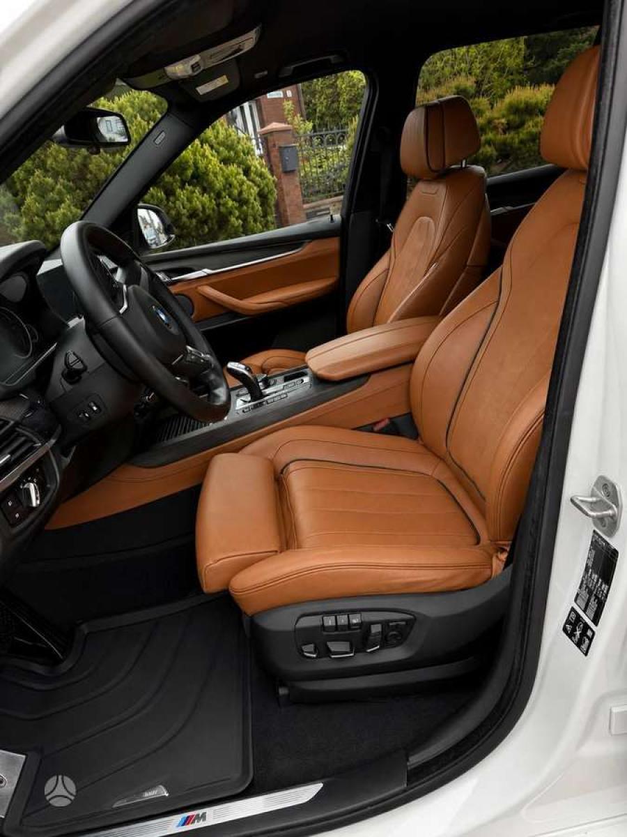 Balts BMW X5 2017 Klaipėda, ar dzinēja tilpumu 2.99 L un nobraukumu 212 tūkst. km par 26400 €, foto 15 vietnē AUTOMOTO.COM.LV