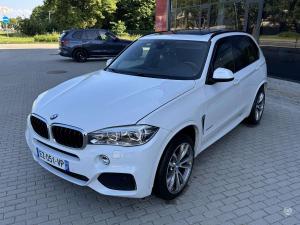 White BMW X5 2017 in Klaipeda, with an engine capacity of 2.99 L and mileage of 201 thousand km for 19900 €, photo 12 on AUTOMOTO.COM.LV