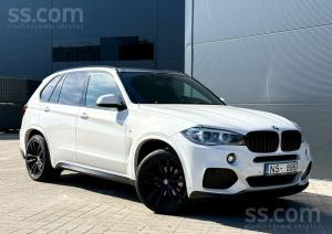 White BMW X5 2017 in Riga, with an engine capacity of 3.00 L and mileage of 211 thousand km for 22900 €, photo  on AUTOMOTO.COM.LV