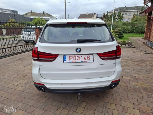 White BMW X5 2017 in Kaunas, with an engine capacity of 2.00 L and mileage of 349 thousand km for 13400 €, photo 8 on AUTOMOTO.COM.LV
