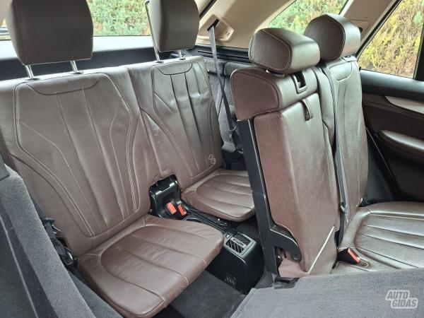 White BMW X5 2017 in Kaunas, with an engine capacity of 2.00 L and mileage of 349 thousand km for 13400 €, photo 10 on AUTOMOTO.COM.LV