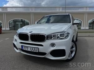 White BMW X5 2018 in Riga, with an engine capacity of 3.00 L and mileage of 186 thousand km for 24900 €, photo 8 on AUTOMOTO.COM.LV