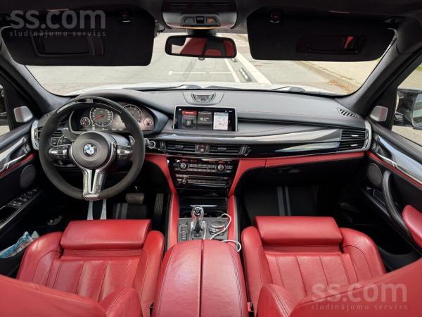 White BMW X5 2018 in Riga, with an engine capacity of 4.40 L and mileage of 58 thousand km for 33000 €, photo 11 on AUTOMOTO.COM.LV