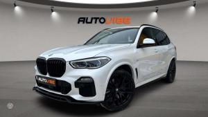 White BMW X5 2018 in Vilnius, with an engine capacity of 3.00 L and mileage of 161 thousand km for 42555 €, photo  on AUTOMOTO.COM.LV