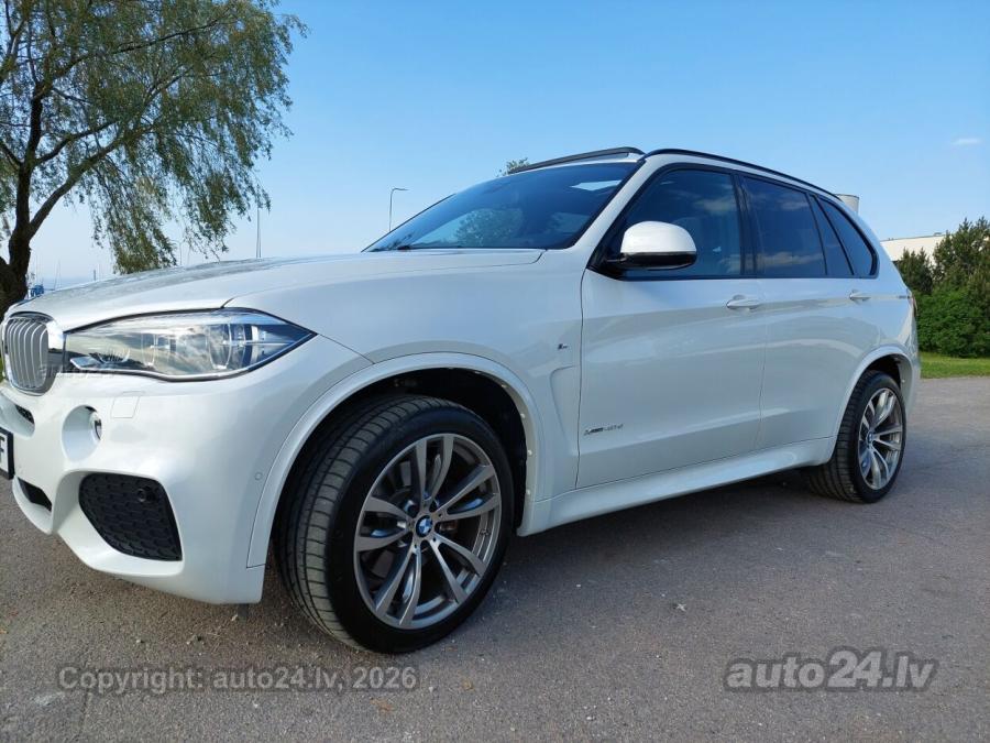 White BMW X5 2018 in Tallinn, with an engine capacity of 3.00 L and mileage of 147 thousand km for 31700 €, photo 8 on AUTOMOTO.COM.LV