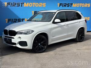White BMW X5 2018 in Riga, with an engine capacity of 3.00 L and mileage of 184 thousand km for 24950 €, photo  on AUTOMOTO.COM.LV