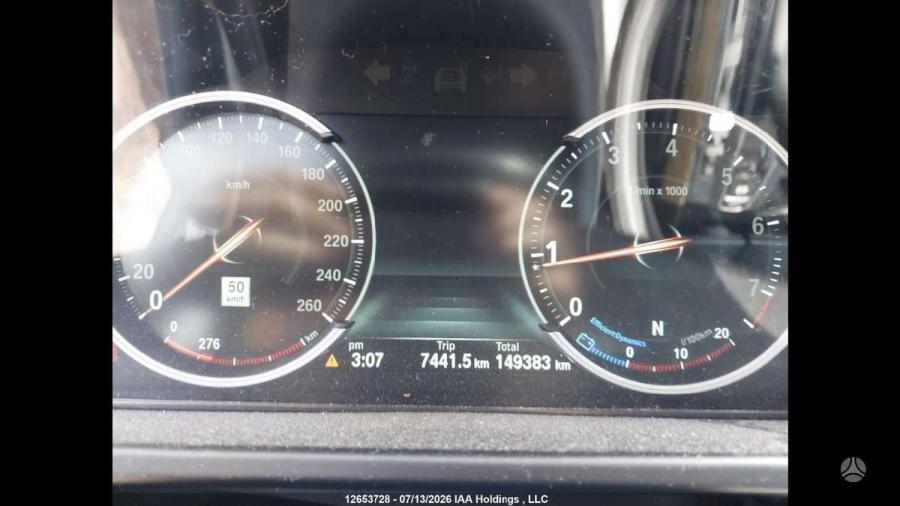 White BMW X5 2018 in Klaipeda, with an engine capacity of 3.00 L and mileage of 149 thousand km for 14100 €, photo 7 on AUTOMOTO.COM.LV