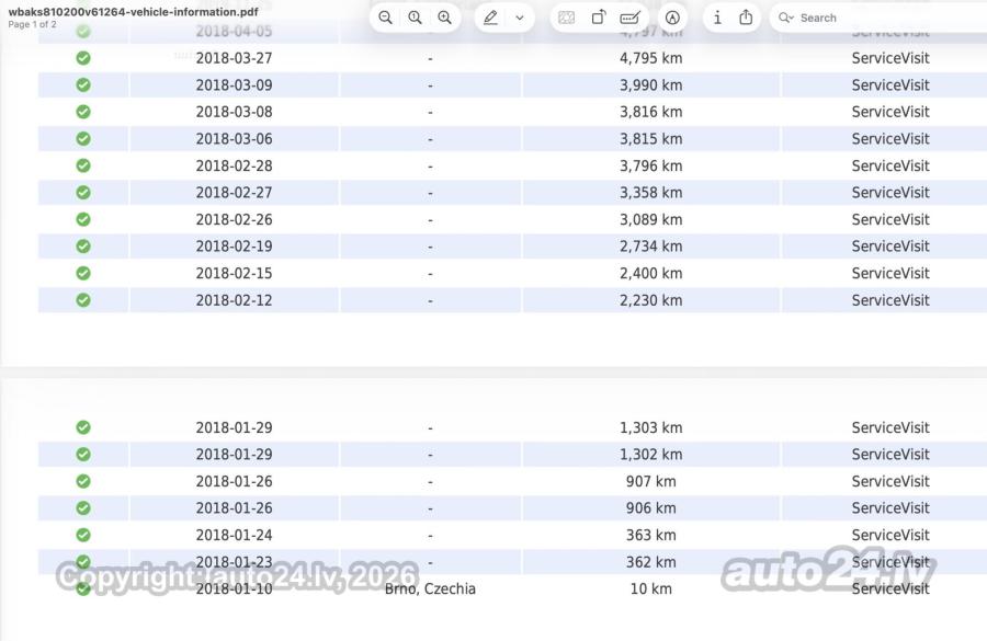 Белый БМВ Х5 2018 в Тарту, объемом двигателя 3.00 л и пробегом 209 тыс. км за 25990 €, фото 28 на AUTOMOTO.COM.LV