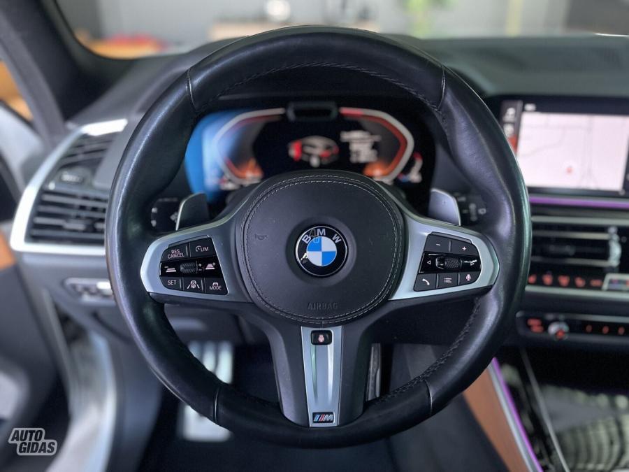 White BMW X5 2019 in Klaipeda, with an engine capacity of 3.00 L and mileage of 94 thousand km for 46491 €, photo 15 on AUTOMOTO.COM.LV