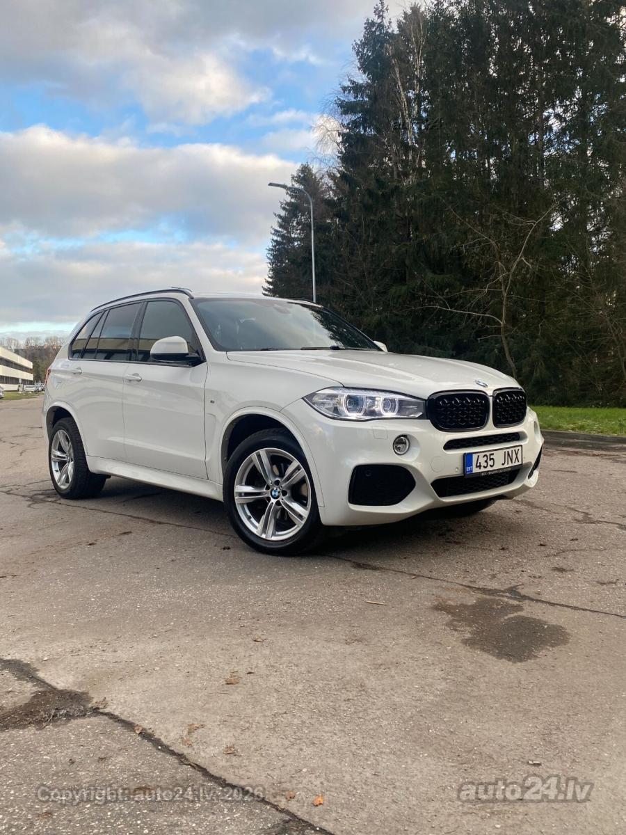 White BMW X5 2019 in Tallinn, with an engine capacity of 3.00 L and mileage of 177 thousand km for 28900 €, photo 6 on AUTOMOTO.COM.LV