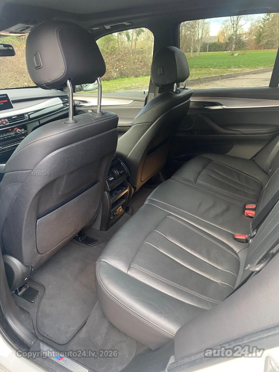 White BMW X5 2019 in Tallinn, with an engine capacity of 3.00 L and mileage of 177 thousand km for 28900 €, photo 8 on AUTOMOTO.COM.LV