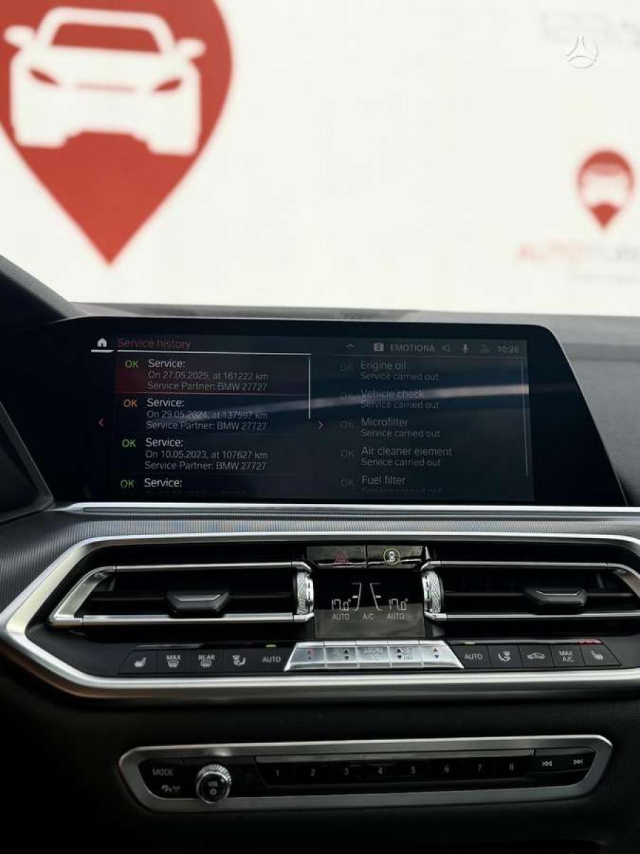 Balts BMW X5 2019 Tauragė, ar dzinēja tilpumu 2.99 L un nobraukumu 189 tūkst. km par 36800 €, foto 59 vietnē AUTOMOTO.COM.LV