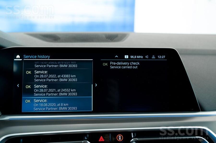 Белый БМВ Х5 2020 в Рига, объемом двигателя 3.00 л и пробегом 113 тыс. км за 39990 €, фото 36 на AUTOMOTO.COM.LV