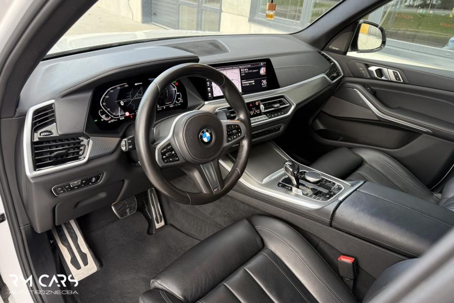 Balts BMW X5 2020 Jelgava, ar dzinēja tilpumu 3.00 L un nobraukumu 129 tūkst. km par 45000 €, foto 8 vietnē AUTOMOTO.COM.LV