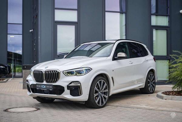 White BMW X5 2020 in Kaunas, with an engine capacity of 2.99 L and mileage of 211 thousand km for 41950 €, photo 4 on AUTOMOTO.COM.LV
