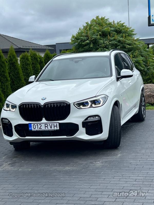 White BMW X5 2021 in Tallinn, with an engine capacity of 3.00 L and mileage of 89 thousand km for 55000 €, photo 5 on AUTOMOTO.COM.LV