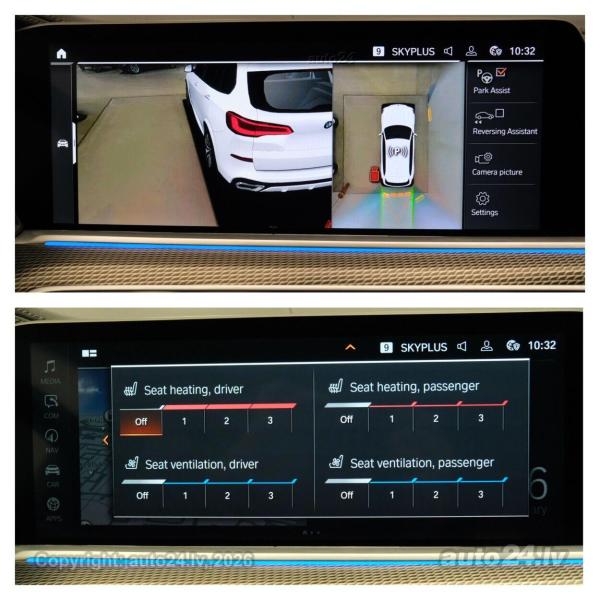 Белый БМВ Х5 2022 в Таллин, объемом двигателя 3.00 л и пробегом 97 тыс. км за 56900 €, фото 10 на AUTOMOTO.COM.LV