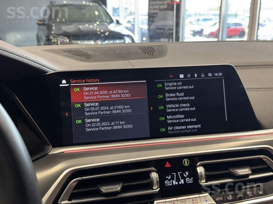 Balts BMW X5 2023 Rīga, ar dzinēja tilpumu 3.00 L un nobraukumu 43 tūkst. km par 45500 €, foto 20 vietnē AUTOMOTO.COM.LV