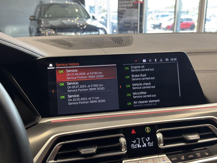 Balts BMW X5 2023 Rīga, ar dzinēja tilpumu 3.00 L un nobraukumu 43 tūkst. km par 45500 €, foto 19 vietnē AUTOMOTO.COM.LV