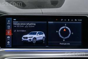 White BMW X5 2023 in Riga, with an engine capacity of 3.00 L and mileage of 68 thousand km for 39900 €, photo 24 on AUTOMOTO.COM.LV