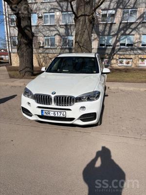 Balts BMW X5 2017 Rēzekne, ar dzinēja tilpumu 3.00 L un nobraukumu 280 tūkst. km par 25000 €, foto  vietnē AUTOMOTO.COM.LV