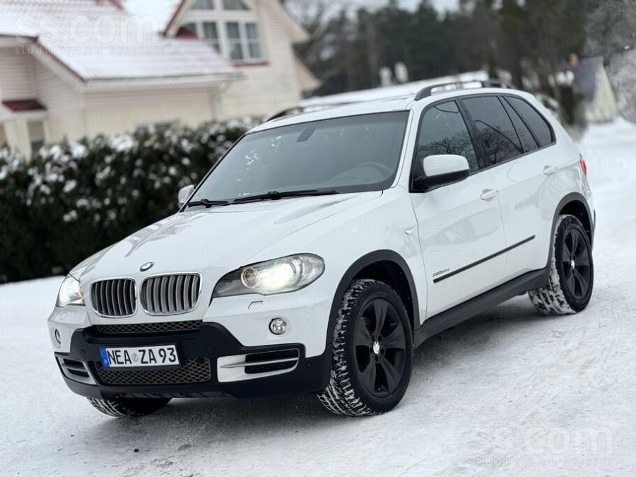 Balts BMW X5 2009 Jūrmala, ar dzinēja tilpumu 3.00 L un nobraukumu 0 tūkst. km par 8490 €, foto 3 vietnē AUTOMOTO.COM.LV