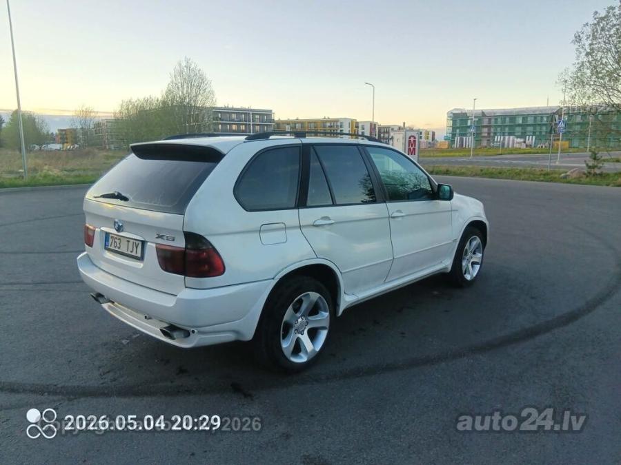 Белый БМВ Х5 2004 в Тарту, объемом двигателя 3.00 л и пробегом 0 тыс. км за 3800 €, фото 4 на AUTOMOTO.COM.LV