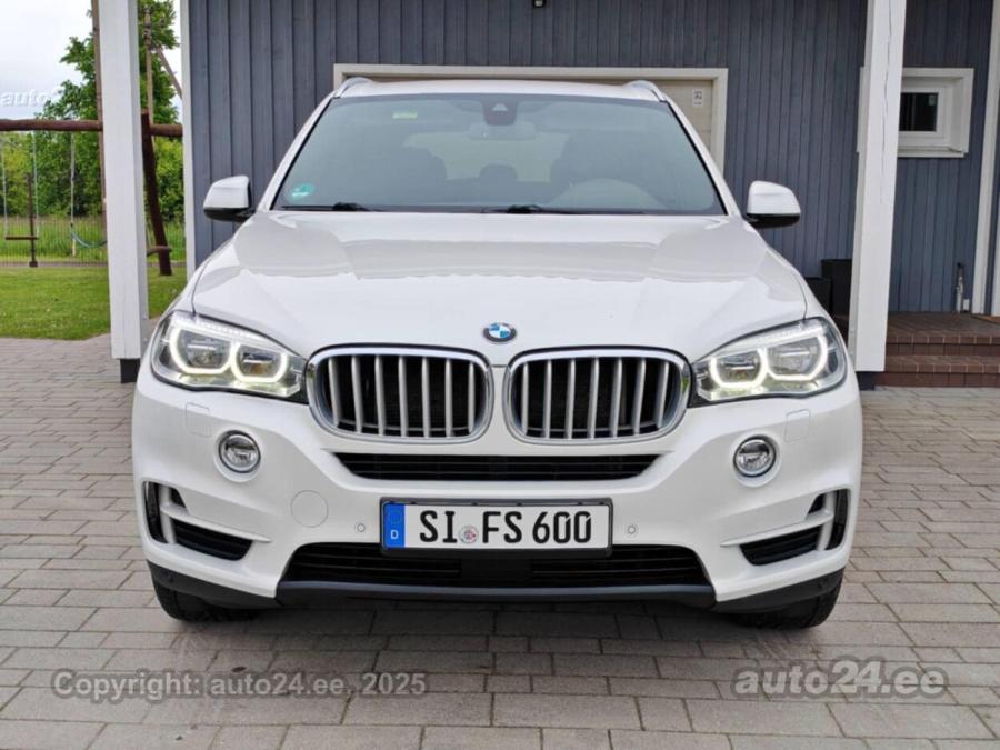 White BMW X5 2014 in Johvi, with an engine capacity of 3.00 L and mileage of 337 thousand km for 21999 €, photo 1 on AUTOMOTO.COM.LV