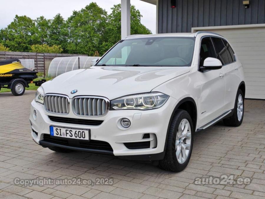 White BMW X5 2014 in Johvi, with an engine capacity of 3.00 L and mileage of 337 thousand km for 21999 €, photo 2 on AUTOMOTO.COM.LV