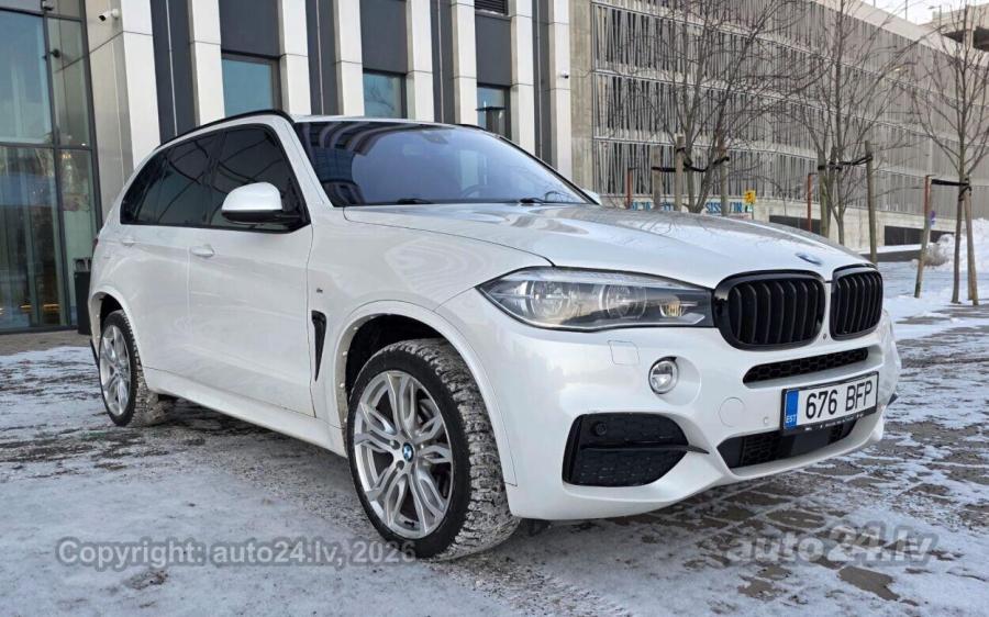 Balts BMW X5 2014 Tallina, ar dzinēja tilpumu 3.00 L un nobraukumu 206 tūkst. km par 27999 €, foto 1 vietnē AUTOMOTO.COM.LV
