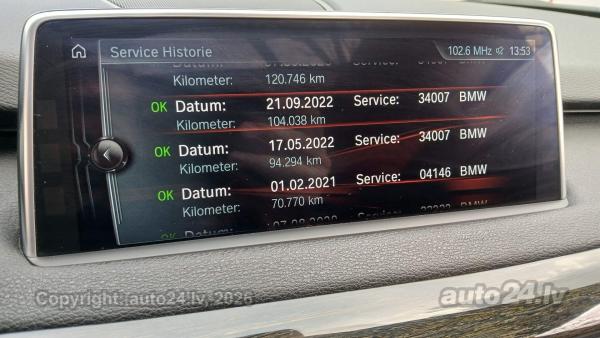 Белый БМВ Х5 2017 в Таллин, объемом двигателя 3.00 л и пробегом 149 тыс. км за 28900 €, фото 7 на AUTOMOTO.COM.LV