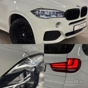 White BMW X5 2018 in Parnu, with an engine capacity of 3.00 L and mileage of 88 thousand km for 36790 €, photo 7 on AUTOMOTO.COM.LV