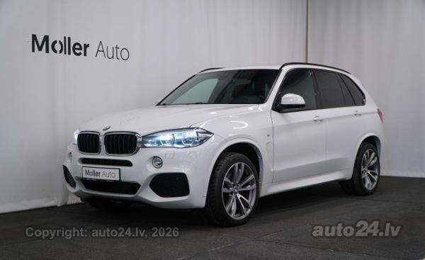 Balts BMW X5 2018 Tallina, ar dzinēja tilpumu 3.00 L un nobraukumu 128 tūkst. km par 34900 €, foto  vietnē AUTOMOTO.COM.LV