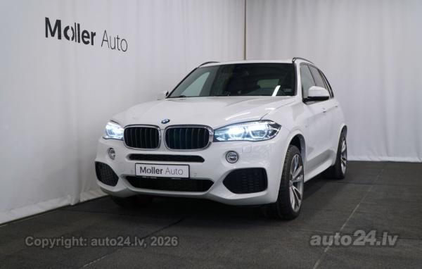White BMW X5 2018 in Tallinn, with an engine capacity of 3.00 L and mileage of 128 thousand km for 34900 €, photo 2 on AUTOMOTO.COM.LV