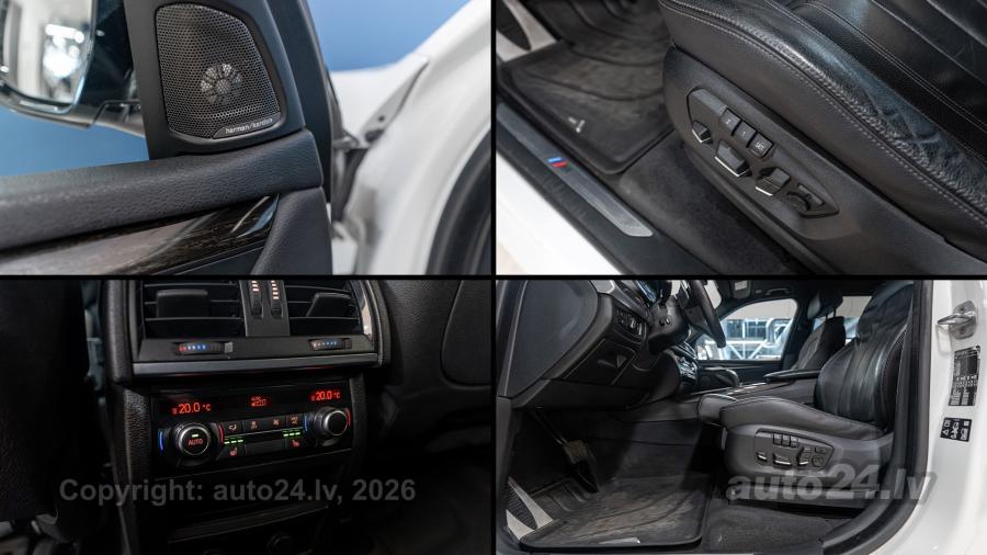 White BMW X5 2018 in Tallinn, with an engine capacity of 3.00 L and mileage of 154 thousand km for 31900 €, photo 17 on AUTOMOTO.COM.LV