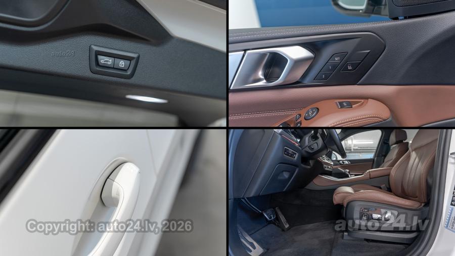 White BMW X5 2022 in Tallinn, with an engine capacity of 3.00 L and mileage of 62 thousand km for 63900 €, photo 15 on AUTOMOTO.COM.LV