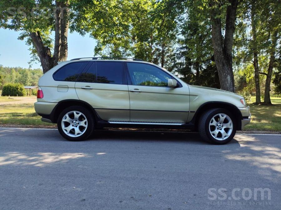 Dzeltens BMW X5 2002 Rīga, ar dzinēja tilpumu 3.00 L un nobraukumu 360 tūkst. km par 4000 €, foto 3 vietnē AUTOMOTO.COM.LV