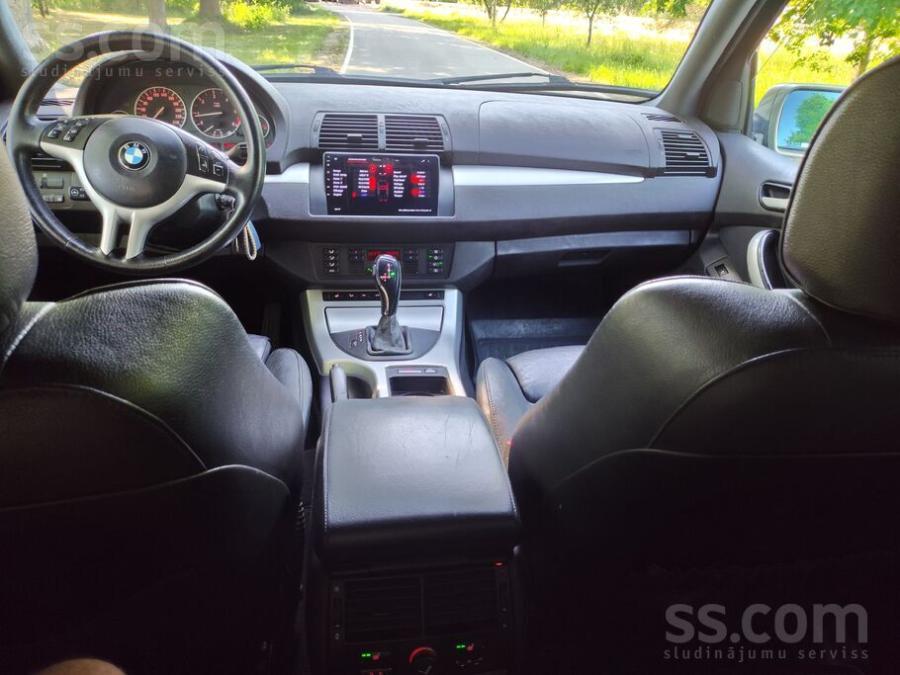 Dzeltens BMW X5 2002 Rīga, ar dzinēja tilpumu 3.00 L un nobraukumu 360 tūkst. km par 4000 €, foto 13 vietnē AUTOMOTO.COM.LV