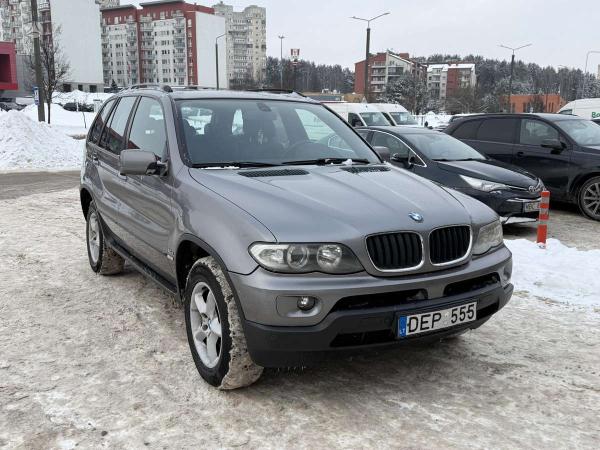 Yellow BMW X5 2005 in Vilnius, with an engine capacity of 2.99 L and mileage of 358 thousand km for 3600 €, photo 4 on AUTOMOTO.COM.LV