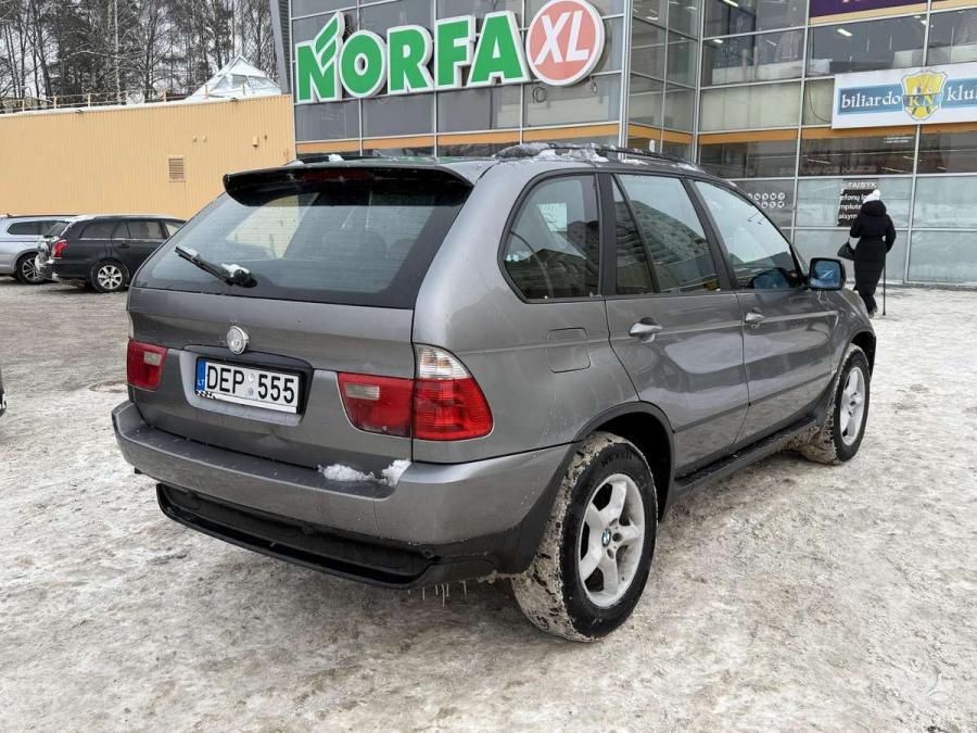 Dzeltens BMW X5 2005 Viļņa, ar dzinēja tilpumu 2.99 L un nobraukumu 358 tūkst. km par 3600 €, foto 5 vietnē AUTOMOTO.COM.LV