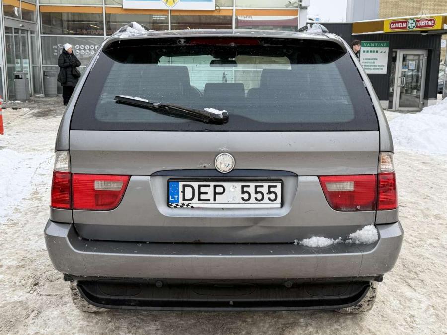 Dzeltens BMW X5 2005 Viļņa, ar dzinēja tilpumu 2.99 L un nobraukumu 358 tūkst. km par 3600 €, foto 8 vietnē AUTOMOTO.COM.LV