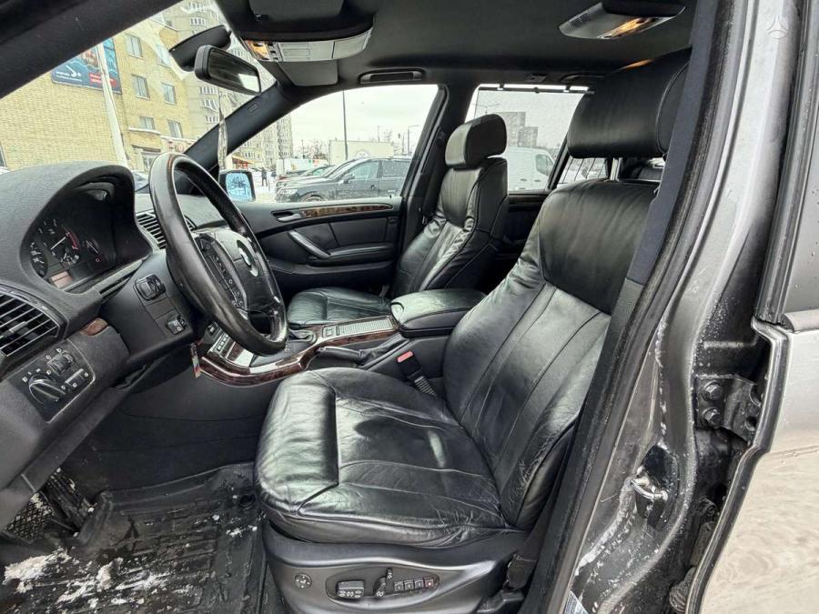 Dzeltens BMW X5 2005 Viļņa, ar dzinēja tilpumu 2.99 L un nobraukumu 358 tūkst. km par 3600 €, foto 13 vietnē AUTOMOTO.COM.LV