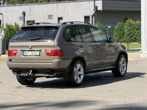 Yellow BMW X5 2005 in Riga, with an engine capacity of 4.40 L and mileage of 310 thousand km for 3700 €, photo 6 on AUTOMOTO.COM.LV