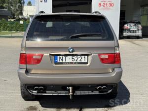 Yellow BMW X5 2005 in Riga, with an engine capacity of 4.40 L and mileage of 310 thousand km for 3700 €, photo 8 on AUTOMOTO.COM.LV