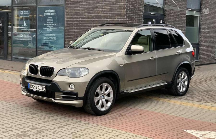 Dzeltens BMW X5 2007 Marijampole, ar dzinēja tilpumu 2.99 L un nobraukumu 243 tūkst. km par 9850 €, foto 1 vietnē AUTOMOTO.COM.LV