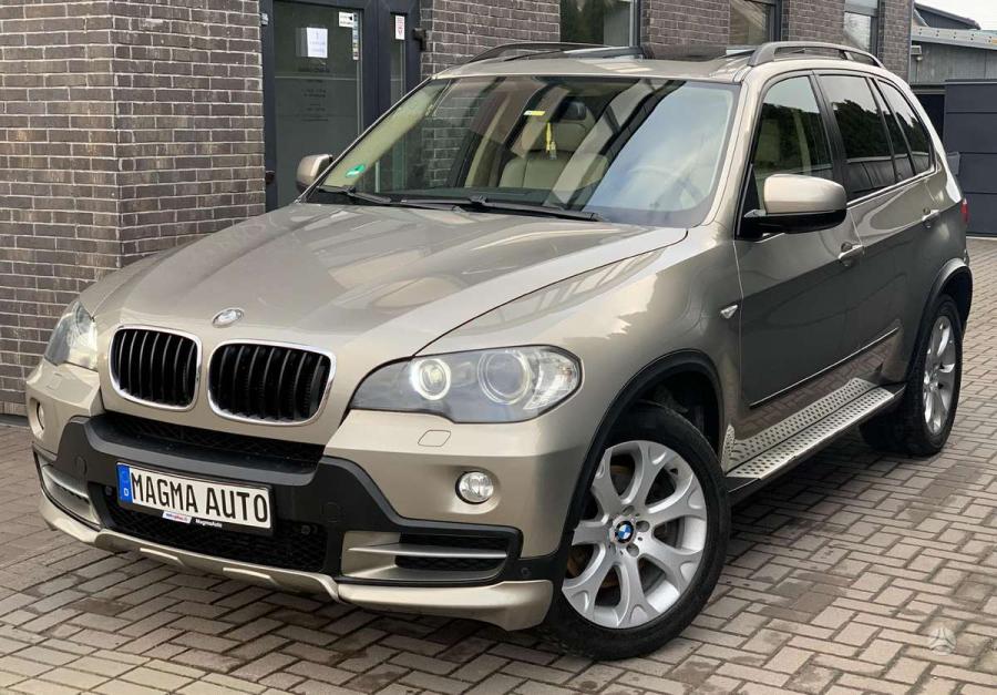 Dzeltens BMW X5 2007 Marijampole, ar dzinēja tilpumu 2.99 L un nobraukumu 243 tūkst. km par 9850 €, foto 6 vietnē AUTOMOTO.COM.LV