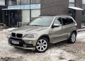 Yellow BMW X5 2007 in Marijampole, with an engine capacity of 2.99 L and mileage of 243 thousand km for 9350 €, photo  on AUTOMOTO.COM.LV