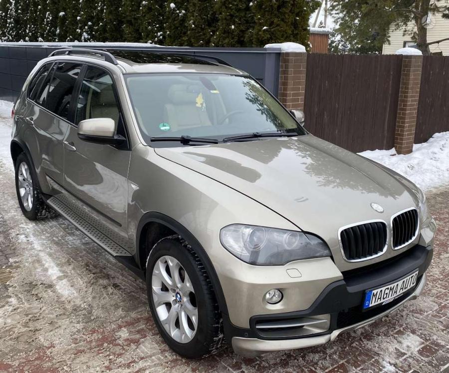 Dzeltens BMW X5 2007 Marijampole, ar dzinēja tilpumu 2.99 L un nobraukumu 243 tūkst. km par 9350 €, foto 9 vietnē AUTOMOTO.COM.LV