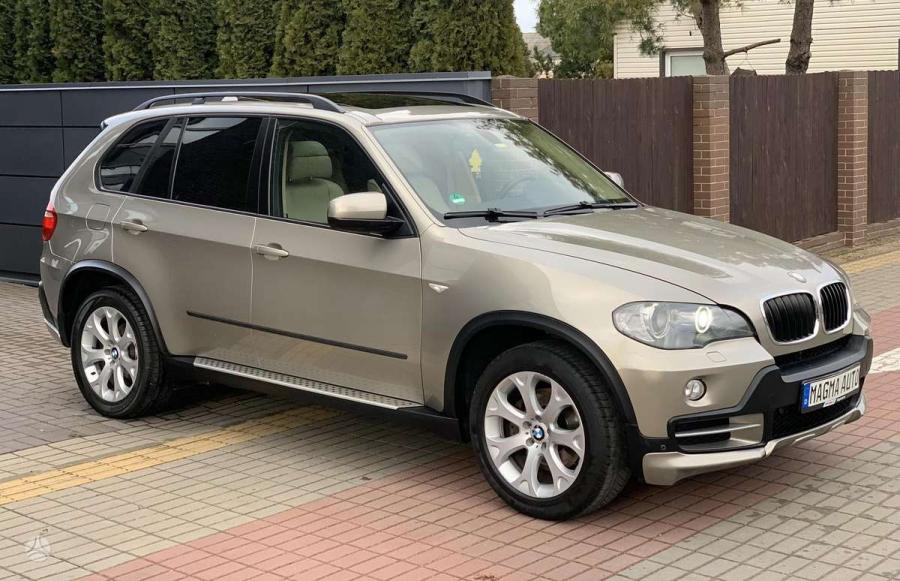 Dzeltens BMW X5 2007 Marijampole, ar dzinēja tilpumu 2.99 L un nobraukumu 243 tūkst. km par 8750 €, foto 3 vietnē AUTOMOTO.COM.LV