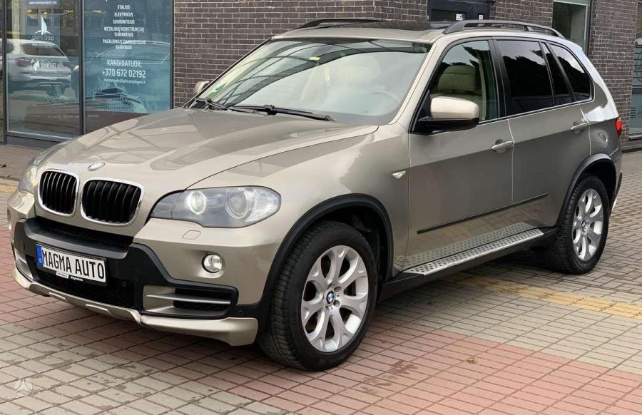 Dzeltens BMW X5 2007 Marijampole, ar dzinēja tilpumu 2.99 L un nobraukumu 243 tūkst. km par 8750 €, foto 10 vietnē AUTOMOTO.COM.LV
